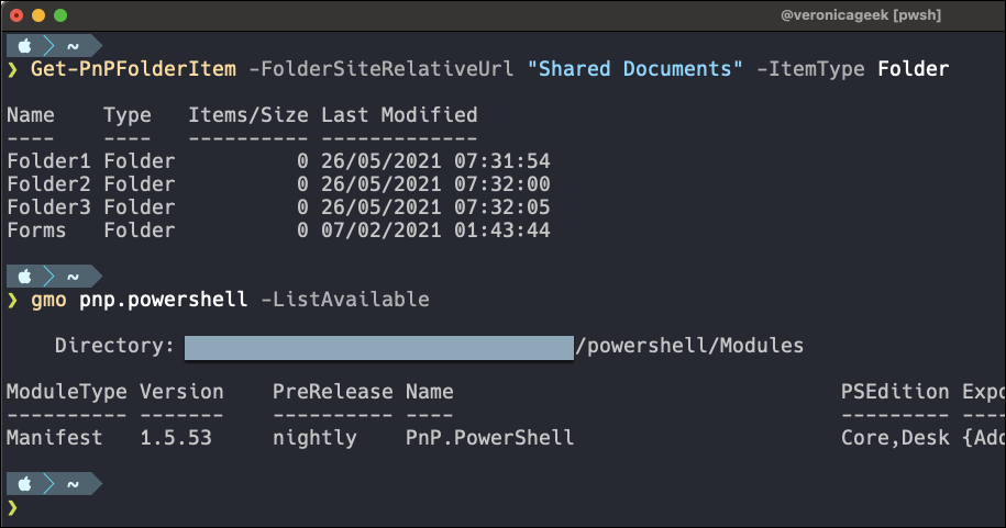 When I Try To Use Any Functions Like Get Pnpfolderitem Or Get Pnpfile Etc I Get The Error 