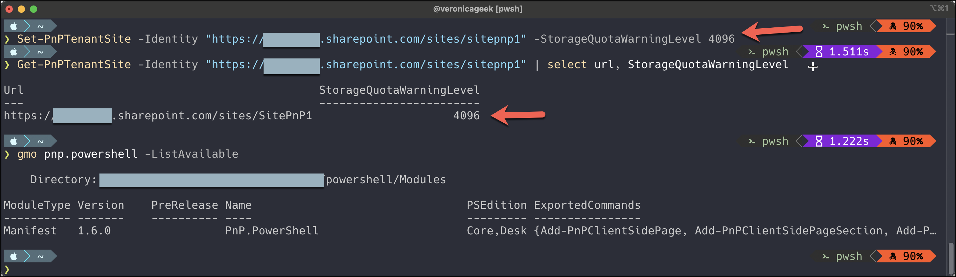 Set-PnPTenantSite Not setting value for StorageQuotaWarningLevel · Issue #795 · pnp/powershell ...