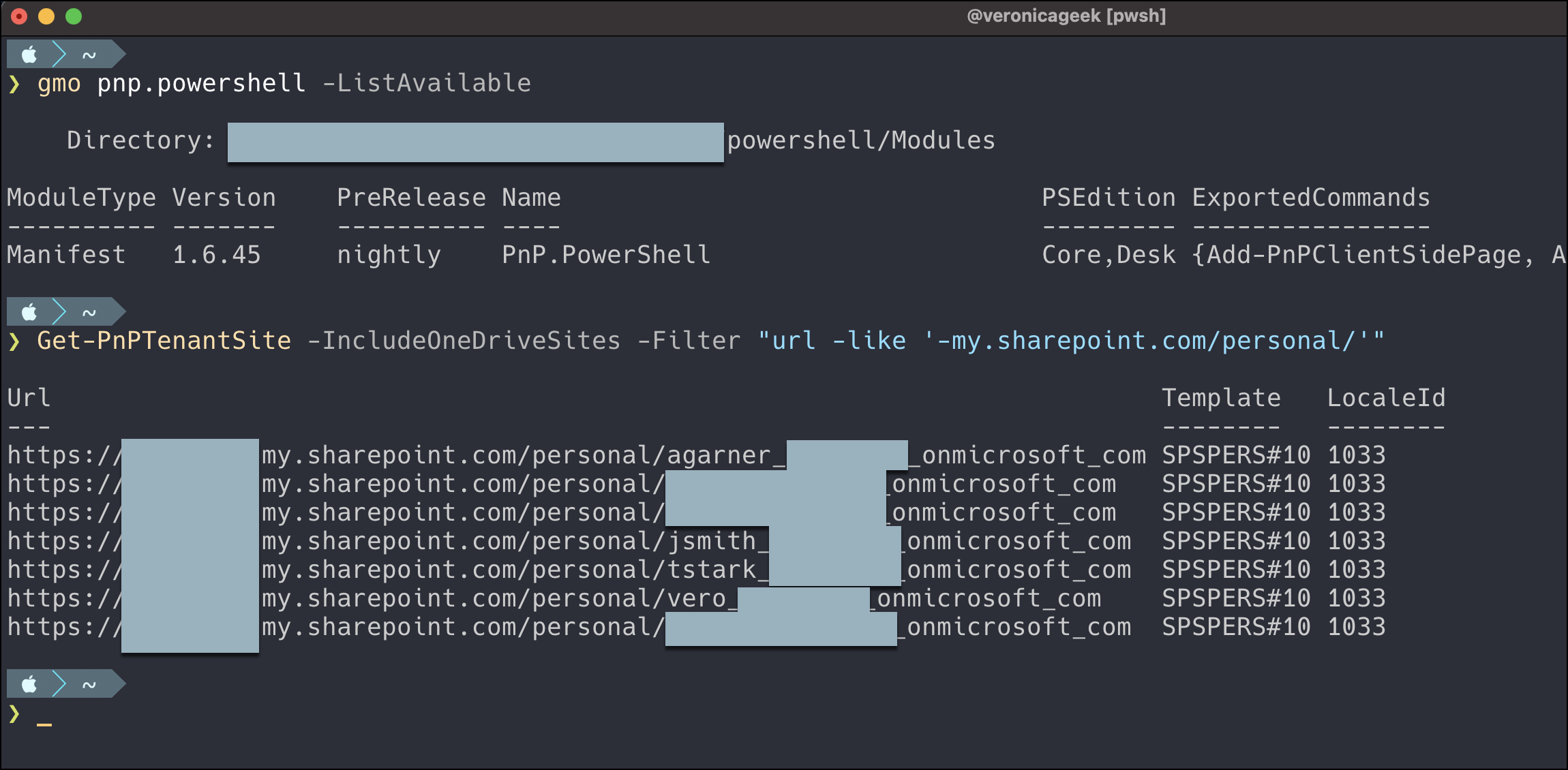 [BUG]Get-PnPTenantSite : The property or field 'AuthContextStrength' has not been initialized ...