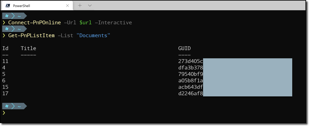 Get-PnPListItem fails when authenticated using Windows Credentials · Issue #1117 · pnp ...