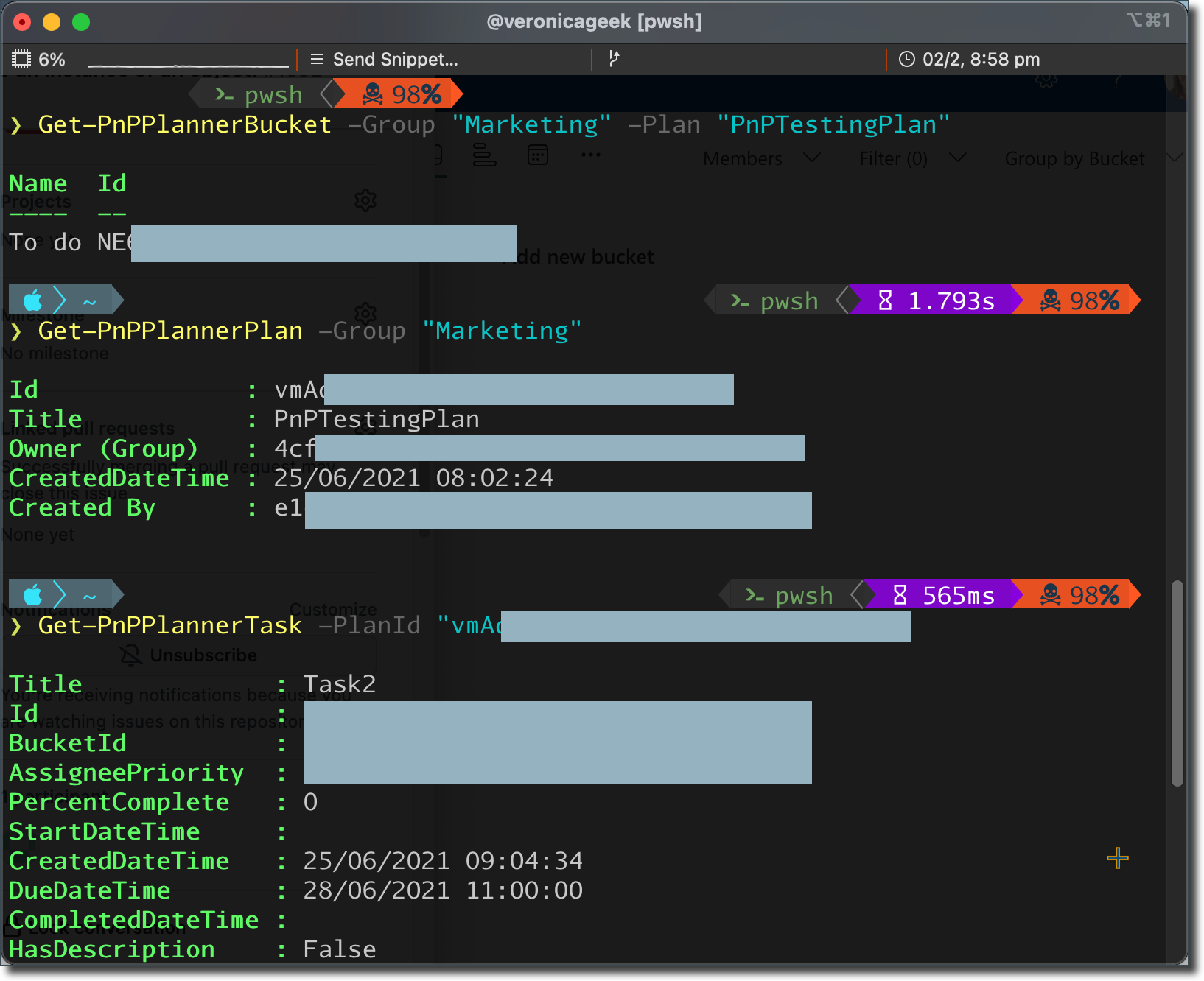 [BUG] Get-PnPPlannerTask : Object reference not set to an instance of an object. · Issue #1592 ...