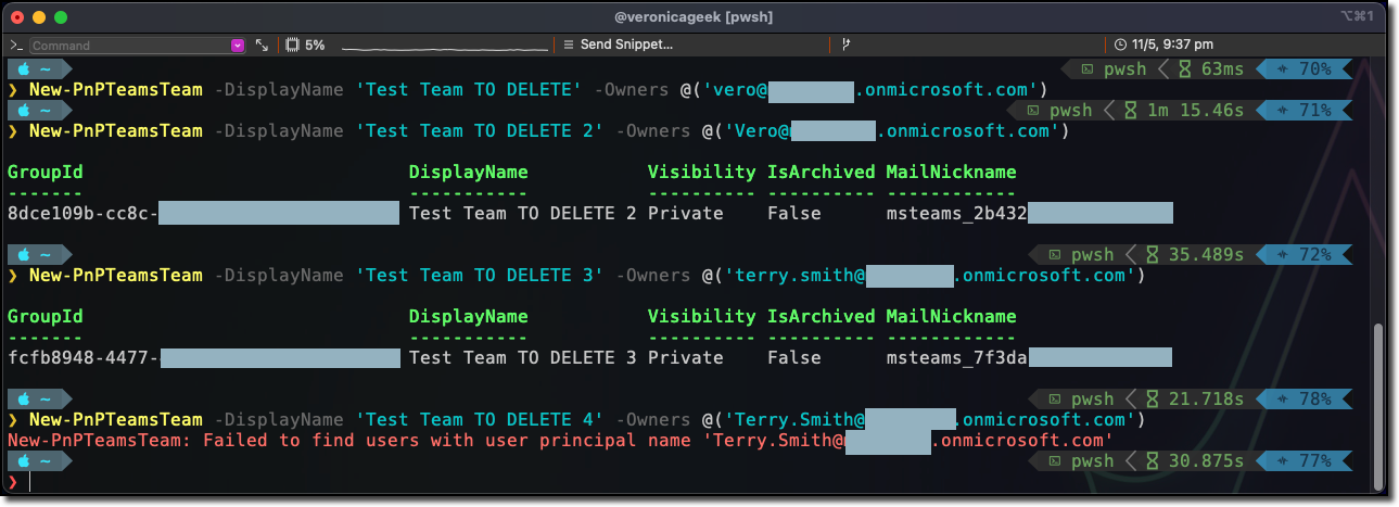 [BUG] New-PnPTeamsTeam: Adding owners fails if cases do not match · Issue #1855 · pnp/powershell ...