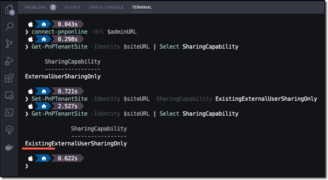 [BUG] Cannot assign SharingCapability with Set-PnPTenantSite to private Teams-Group · Issue ...