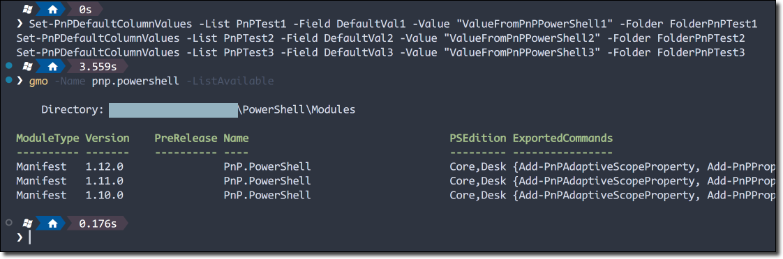 Set-PnPDefaultColumnValues | Setting-up default values to multiple columns · Issue #2829 · pnp ...