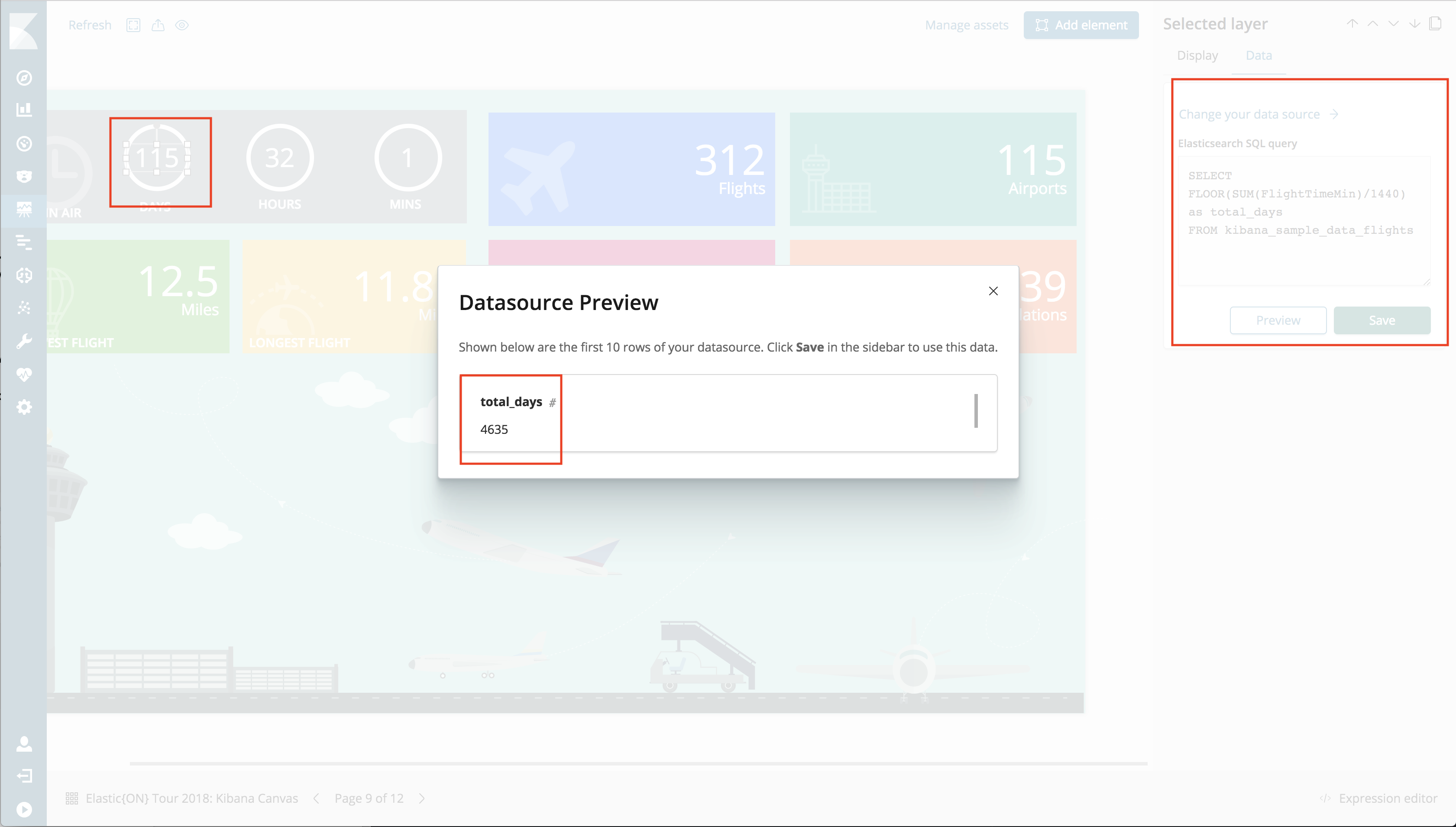 Preview Does Not Match The Data Shown In The Workpad · Issue 23155 · Elastickibana · Github 