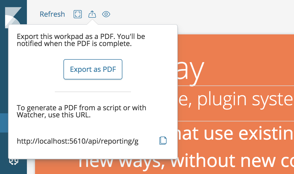[Canvas] Add "export workpad" to the export overlay within a workpad · Issue #24015 · elastic ...