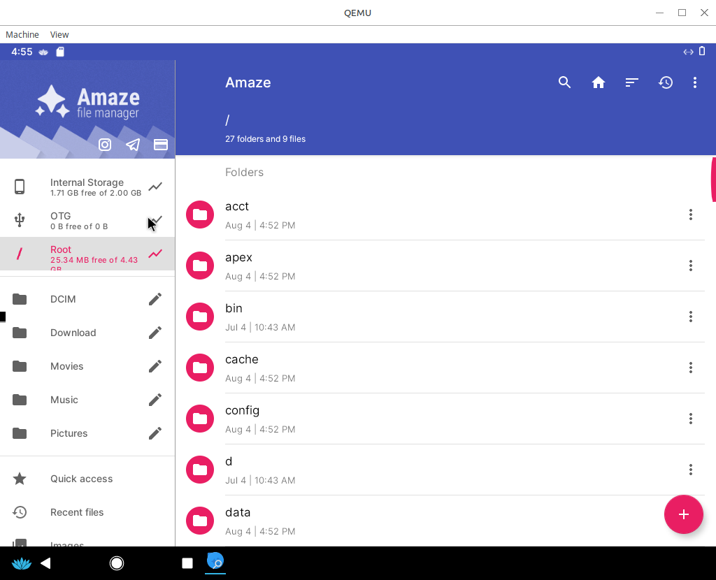 Unable to browse root on device rooted by KernelSU · Issue #3897 · TeamAmaze/AmazeFileManager ...