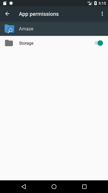 Denying or restricting contact permission causes the app to keep ...