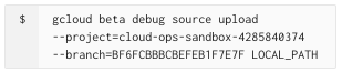 Debugger instructions in user guide still use stackdriver-sandbox · Issue #383 ...