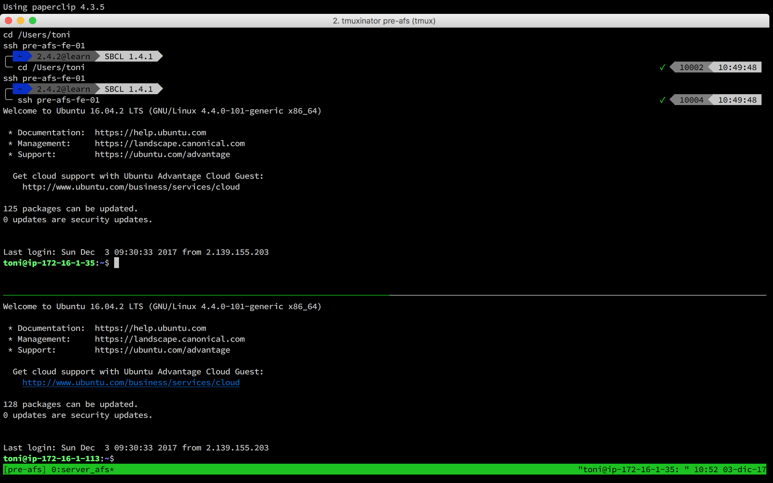 on_project_start: tmux -CC attach doesn't work · Issue #581 ...