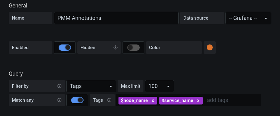 Annotations improvement using template variables in the tag query · Issue #25738 · grafana ...