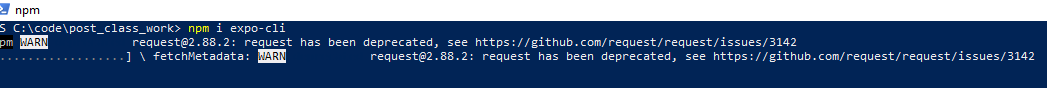 Cant Install Expo Cli On Windows Cmd Powershell And Wsl · Issue 1649