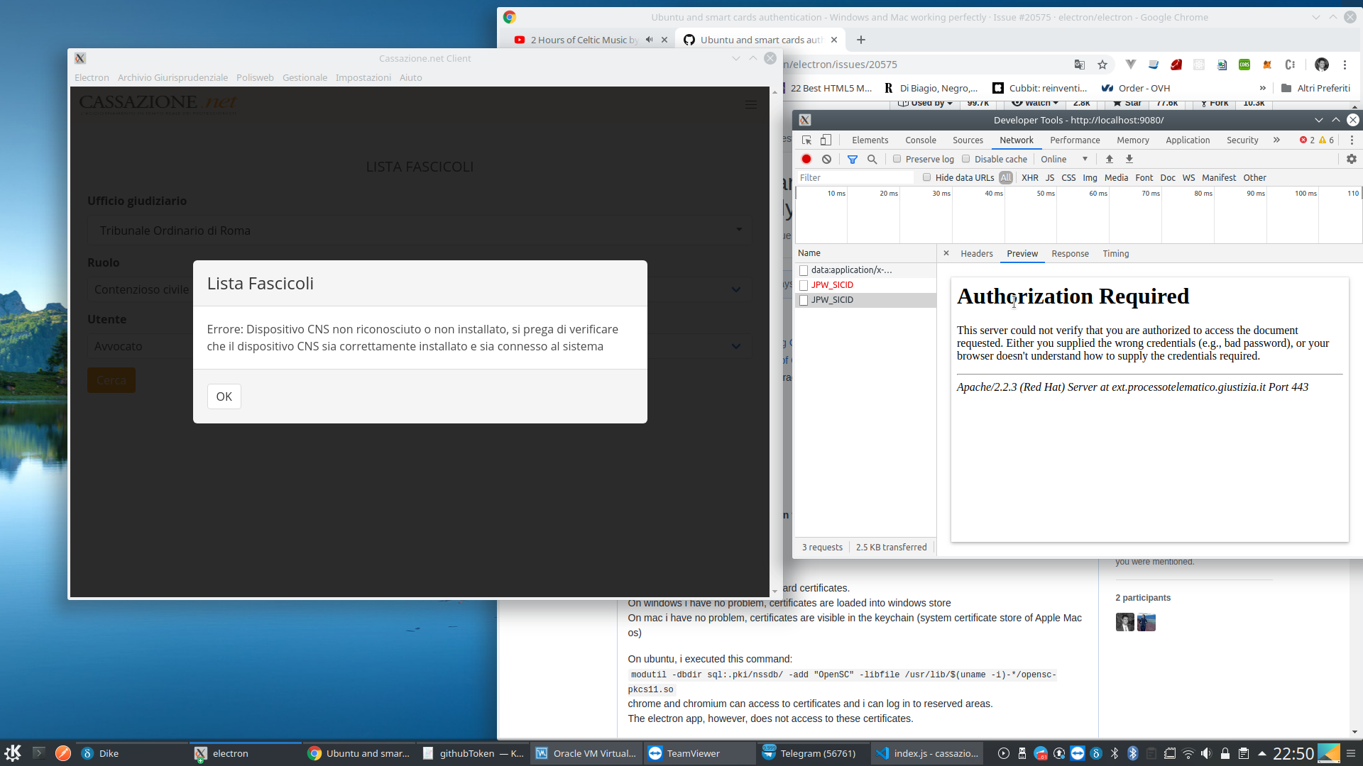 Ubuntu and smart cards authentication - Windows and Mac working ...