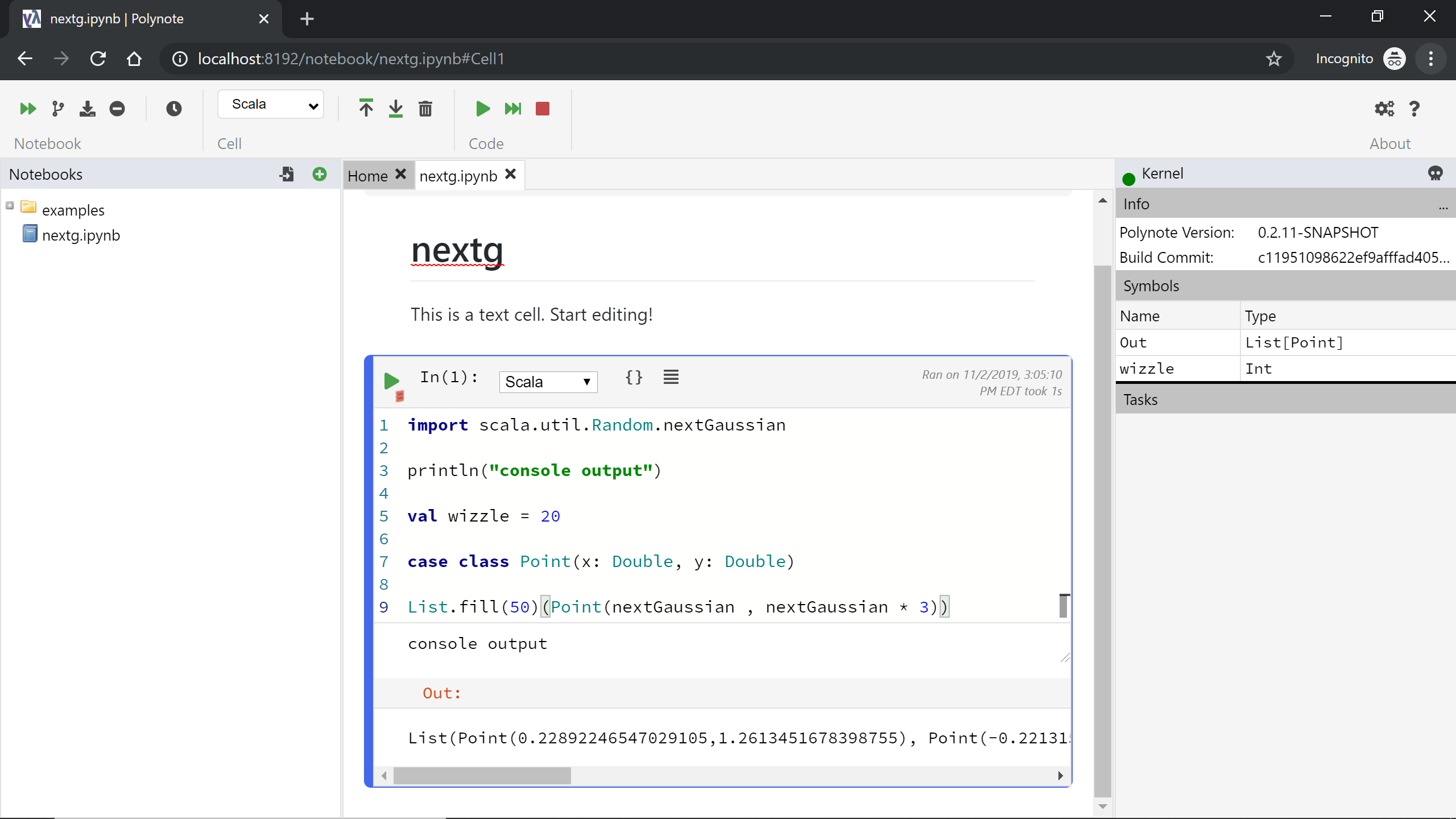 no table or plot buttons in output · Issue #616 · polynote/polynote · GitHub