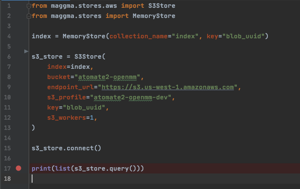 Objects not returned from S3Store.query() · Issue #786 · materialsproject/maggma · GitHub