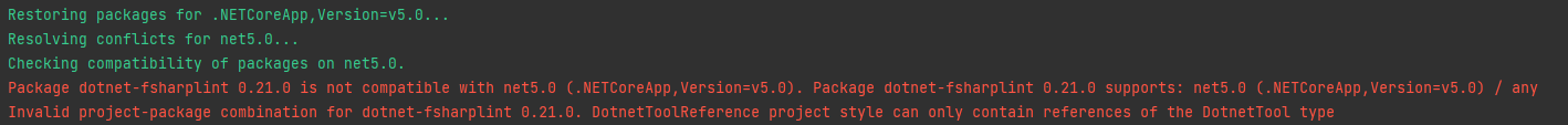 Error when trying to install dotnet-fsharplint nuget package · Issue #531 · fsprojects ...