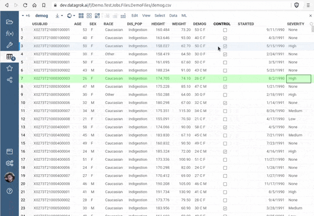Find and replace functionality does not work · Issue #108 · datagrok-ai/public · GitHub
