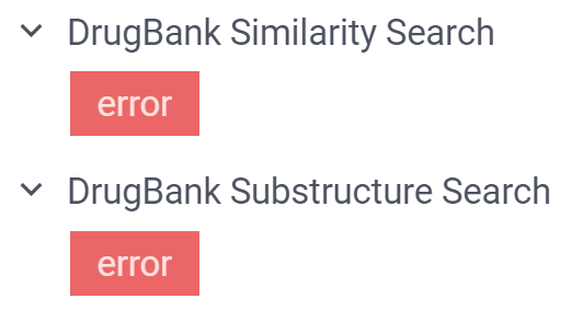 Drugbank Panels Throw Errors · Issue 1214 · Datagrok Ai Public · Github