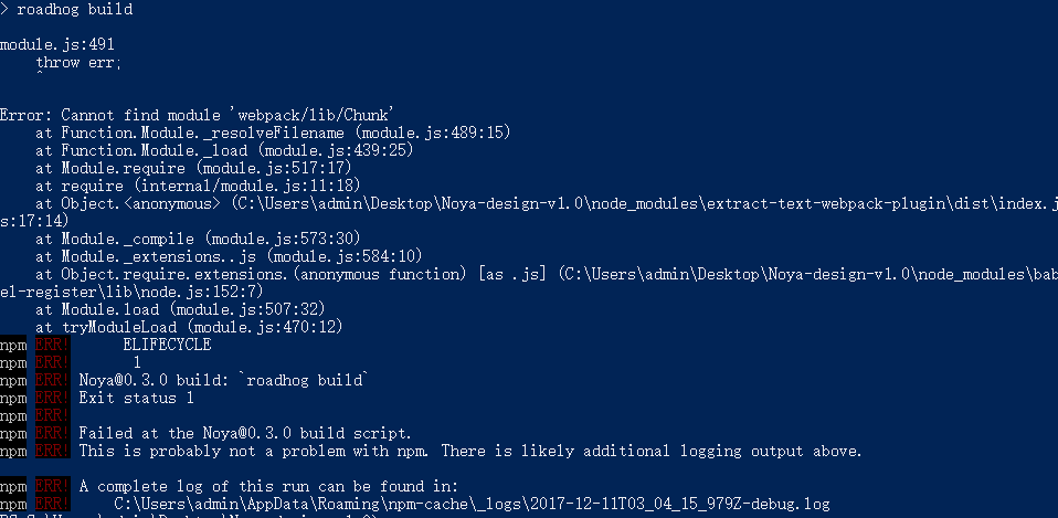 build失败? · Issue #403 · ant-design/ant-design-pro · GitHub