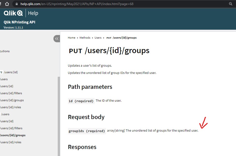 Cannot add users to new groups · Issue #4 · QlikProfessionalServices/QlikNPrinting-CLI · GitHub