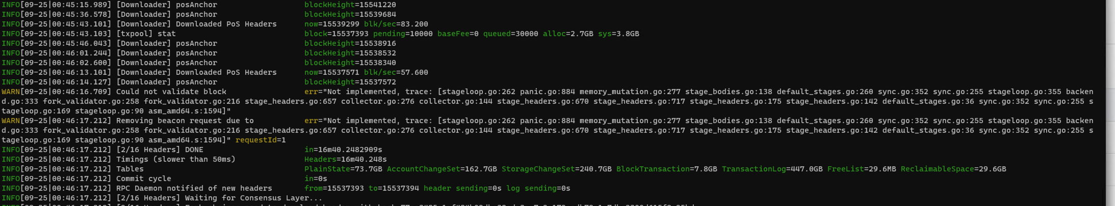 repeat sync after the merge · Issue #5499 · erigontech/erigon · GitHub