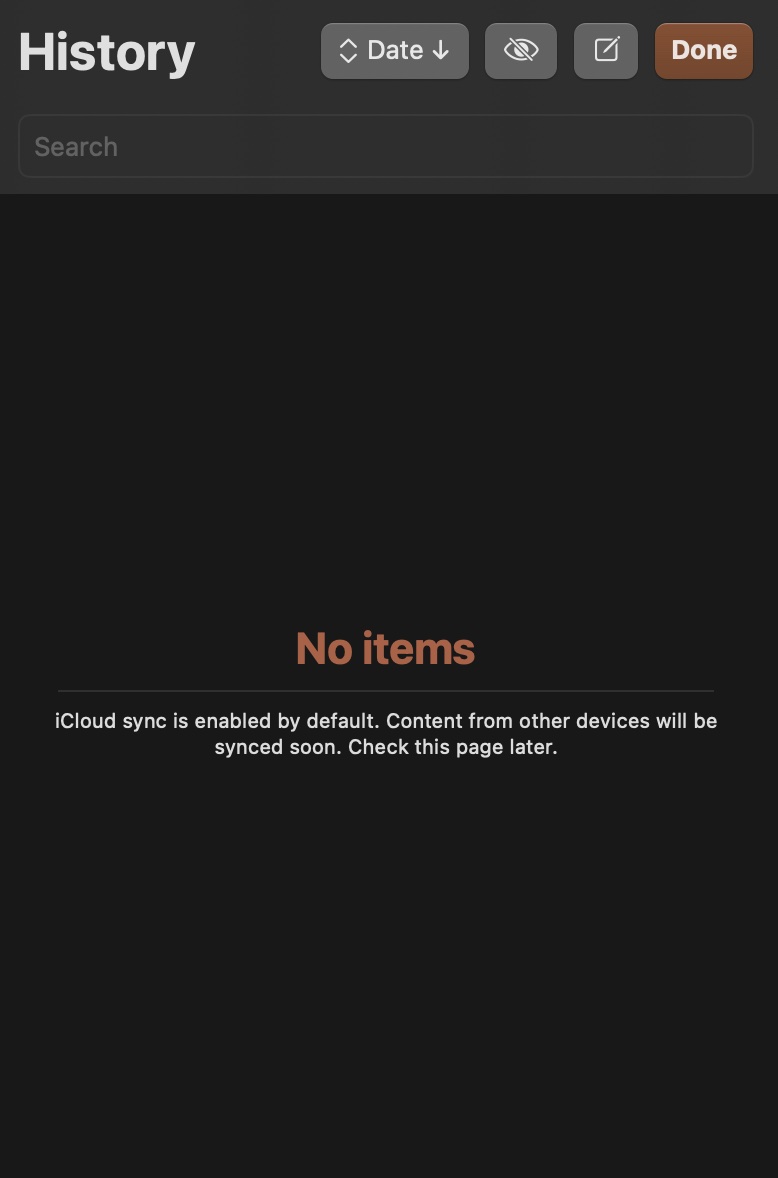 Request for Consistency in Dark Mode History Panel in Photon AI ...