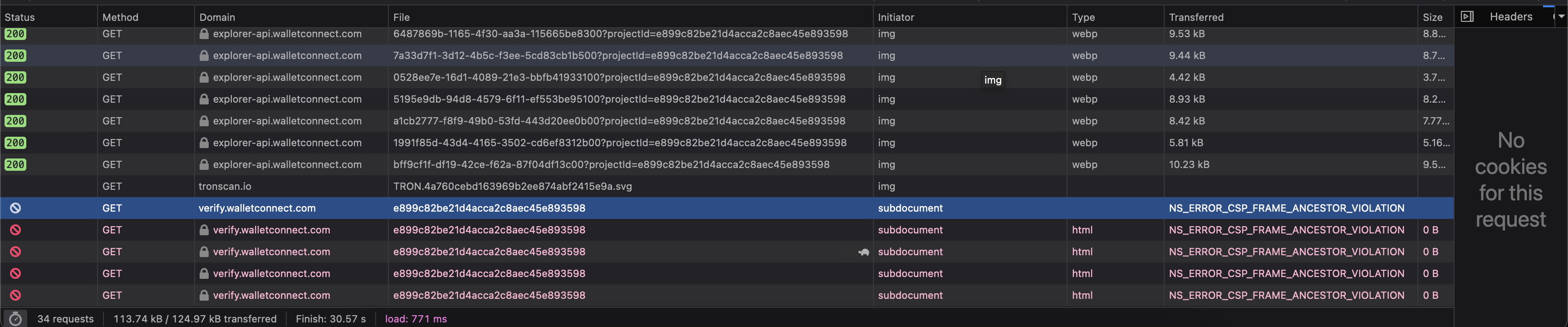 [bug] Web3modal Not Working On Firefox Due To Incorrect Content Security Policy Header · Issue