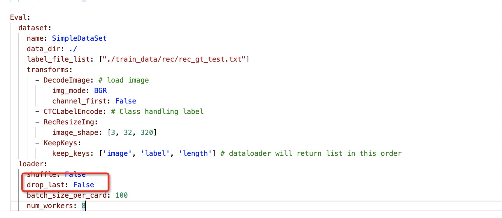 训练eval环节accu一直很低的问题 · Issue 3530 · Paddlepaddlepaddleocr · Github 