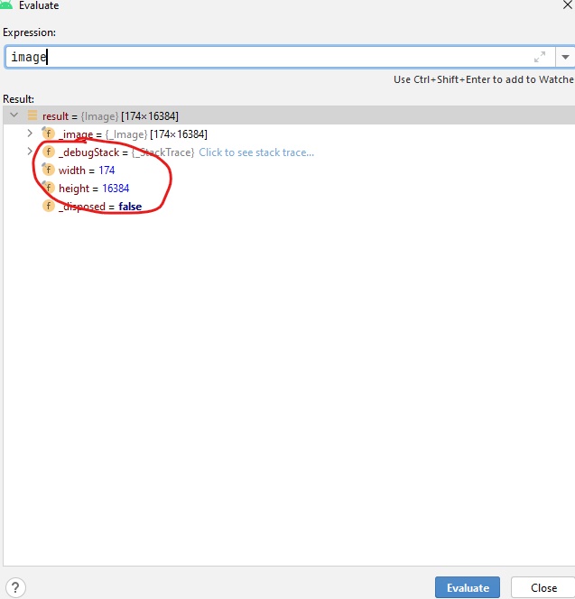 Image generated from repaintboundary.toImage() does not exceeds from fix resolution on different ...