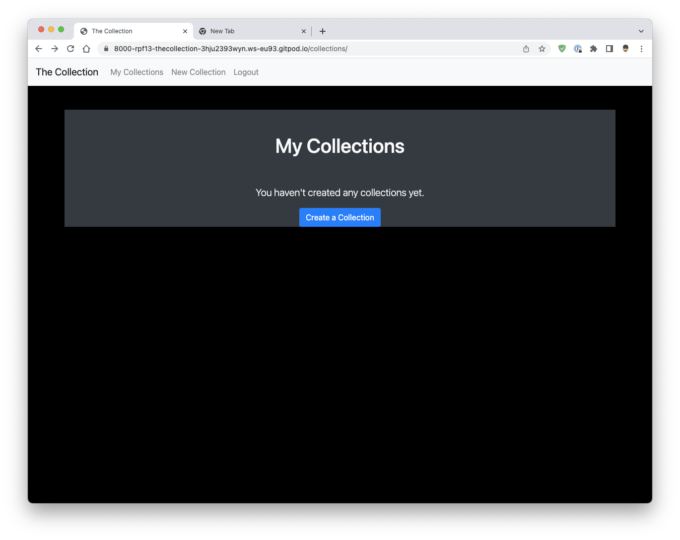USER STORY: Create a Collection · Issue #32 · rpf13/the-collection · GitHub