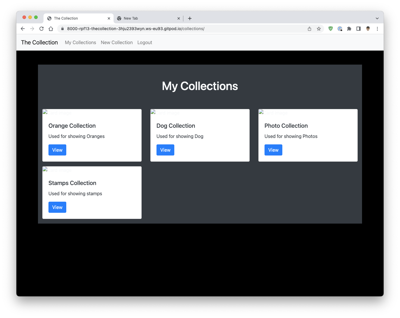 USER STORY: Create a Collection · Issue #32 · rpf13/the-collection · GitHub