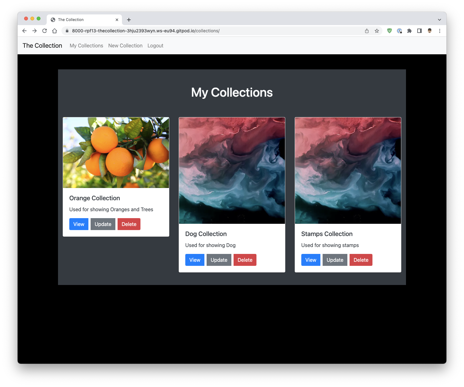 USER STORY: Create a Collection · Issue #32 · rpf13/the-collection · GitHub