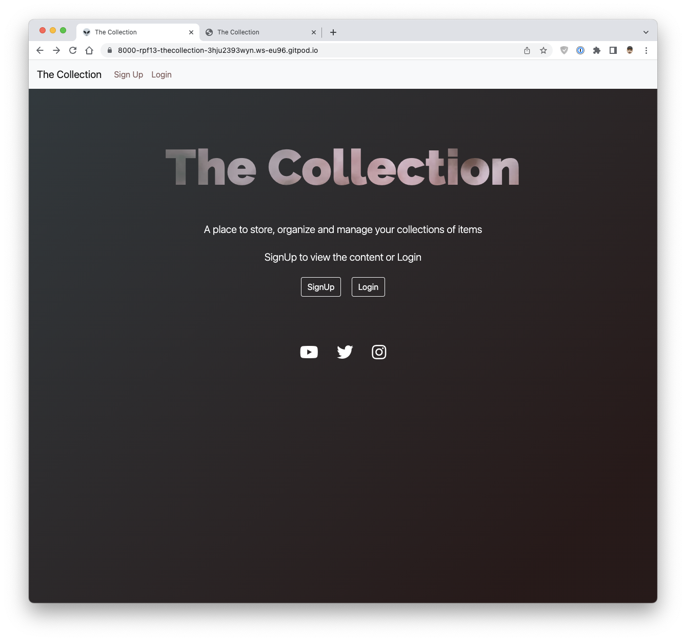 USER STORY: Finalize Styling · Issue #53 · rpf13/the-collection · GitHub