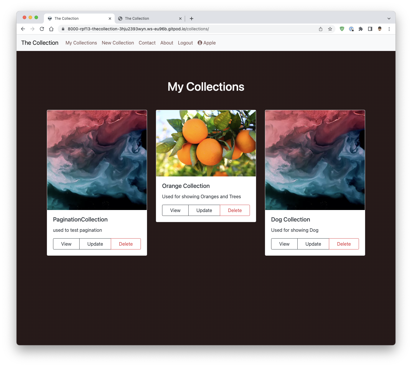USER STORY: Finalize Styling · Issue #53 · rpf13/the-collection · GitHub