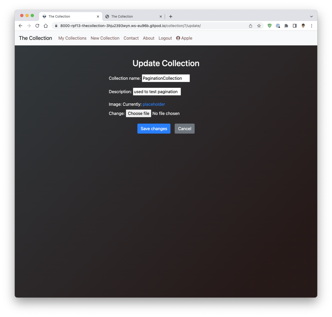 USER STORY: Finalize Styling · Issue #53 · rpf13/the-collection · GitHub