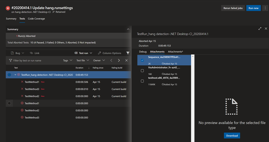 Vstest Repeatedly Fails · Issue 2464 · Microsoft Vstest · Github