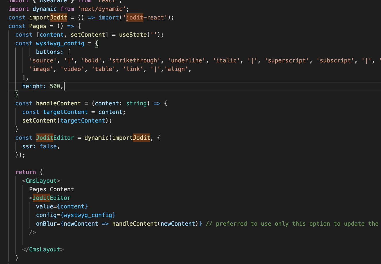 AssertionError and TypeError in Next.js implementation · Issue #884 · xdan/jodit · GitHub