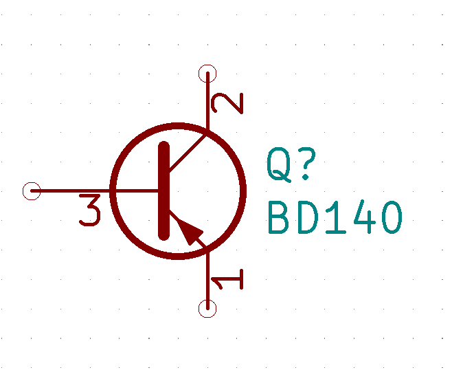 Wrong pin number on BD140 transistor · Issue #2537 · KiCad/kicad ...