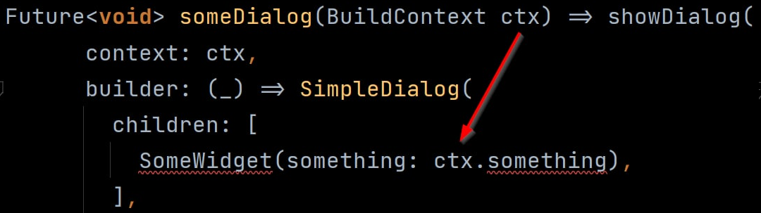 Dialog out of parent widget context · Issue #80492 · flutter/flutter · GitHub