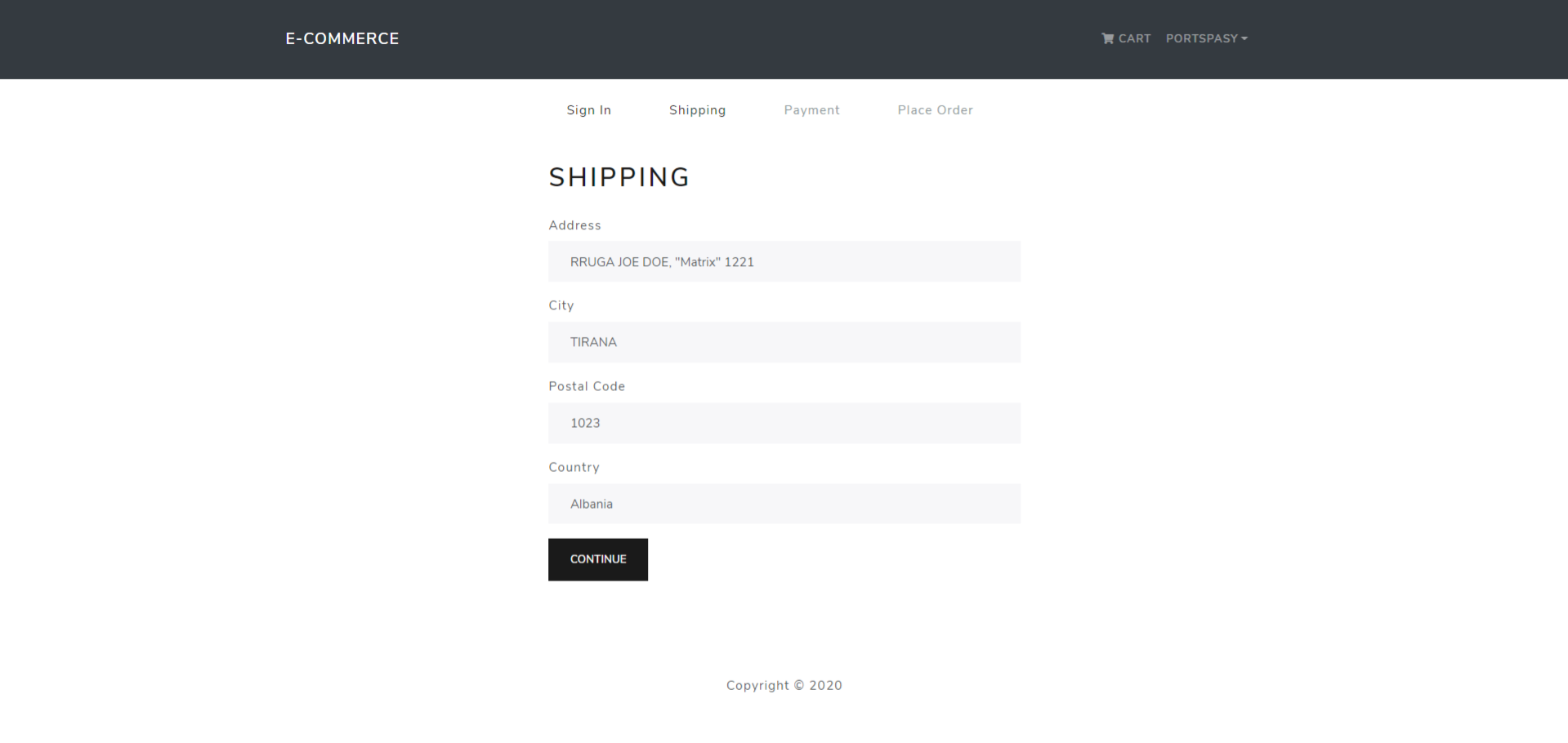 Github Portspasyreact Node Ecommerce React Node Ecommerce