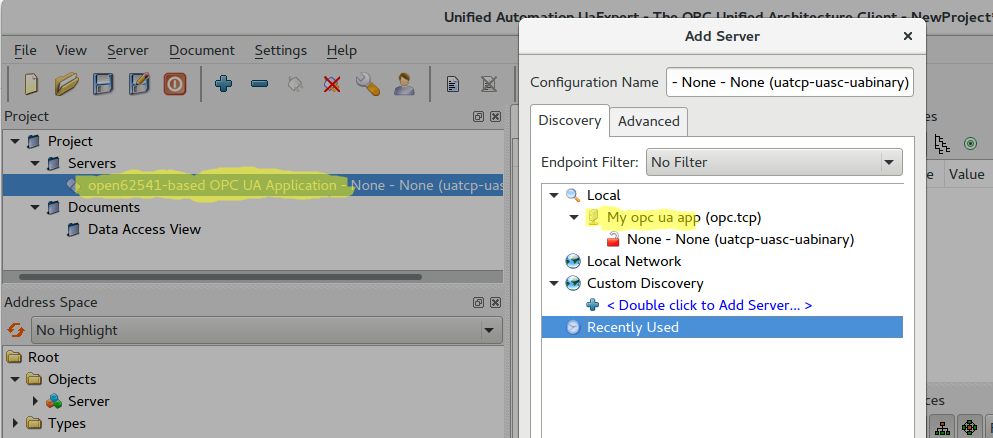 Application description not changed for endpoint · Issue #1175 · open62541/open62541 · GitHub