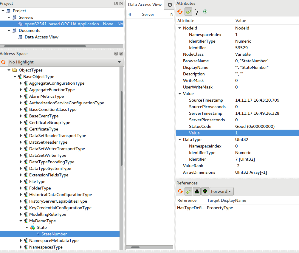 Inheritance of variable node values not working · Issue #1363 · open62541/open62541 · GitHub