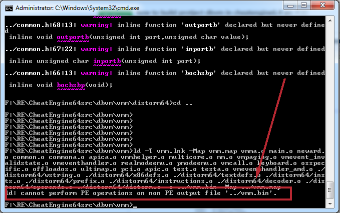 how to build protject dbvm in cheatengine6.4 src · Issue #580 · cheat-engine/cheat-engine · GitHub