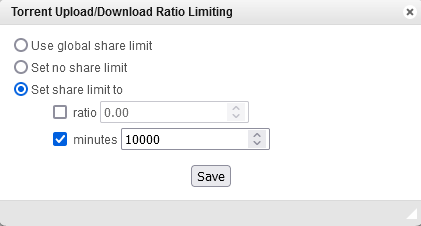 Apply indexer seed options to manually grabbed torrent · Issue #1544 · Prowlarr/Prowlarr · GitHub