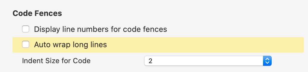Disable auto wrap for code block · Issue #851 · typora/typora-issues · GitHub