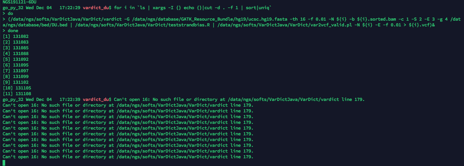 -th in multiprocess and Use of uninitialized value in hash element at /data/ngs/softs ...