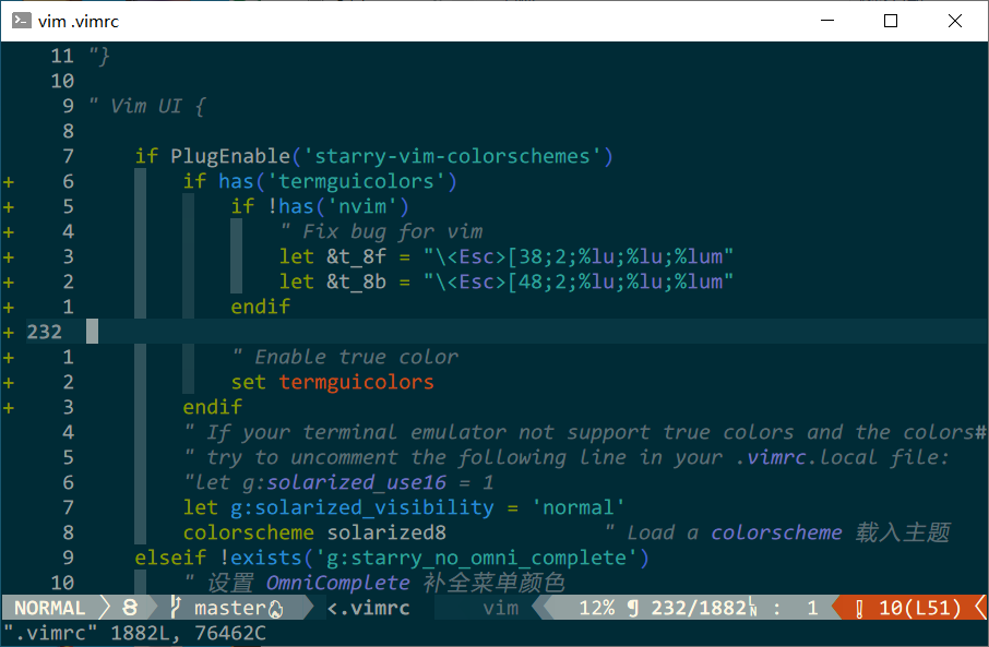 Wrong colours in Vimr · Issue #67 · lifepillar/vim-solarized8 · GitHub
