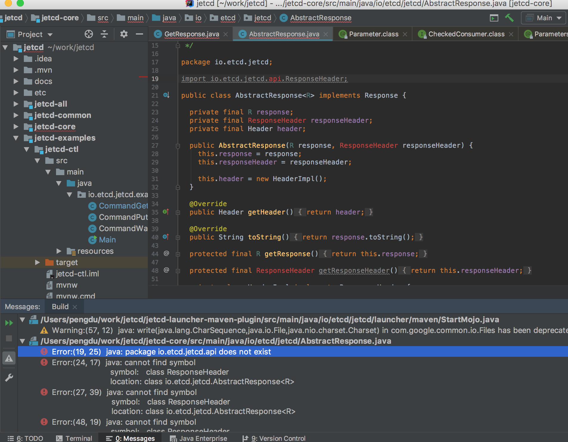 Error:(19, 25) java: package io.etcd.jetcd.api does not exist · Issue #478 · etcd-io/jetcd · GitHub