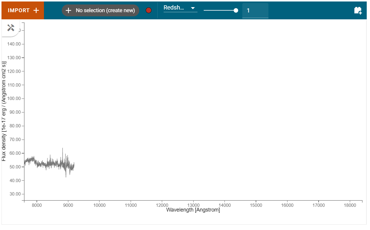 Modifying Redshift Slider breaks Autoscale along the spectral axis ...