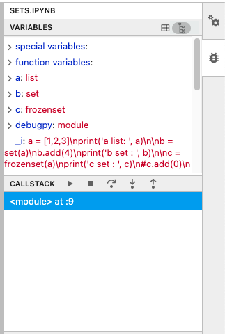 Debugger variables view mode UI · Issue #9425 · jupyterlab/jupyterlab · GitHub